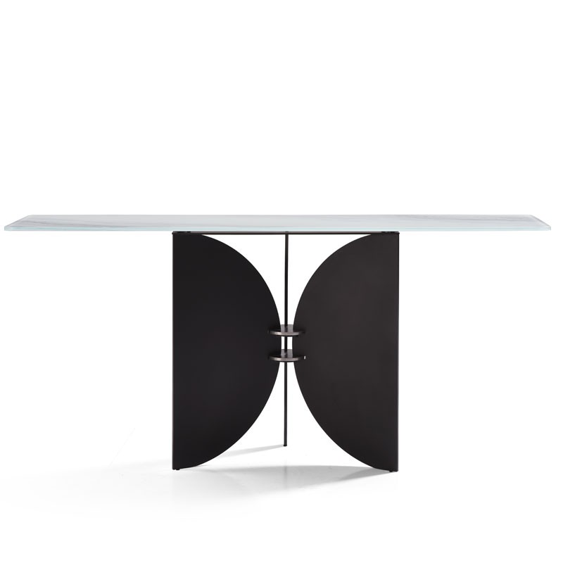 Console ZEN Design demie lune - mobilier contemporain